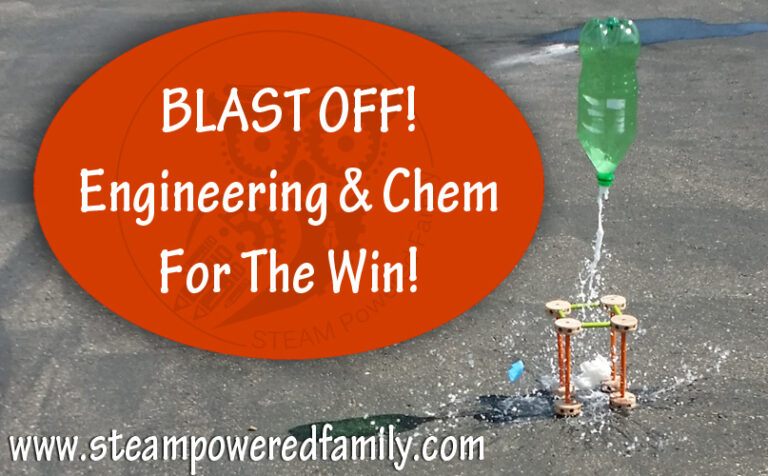 Bottle Rockets - Engineering & Chemistry Summer Science Fun!