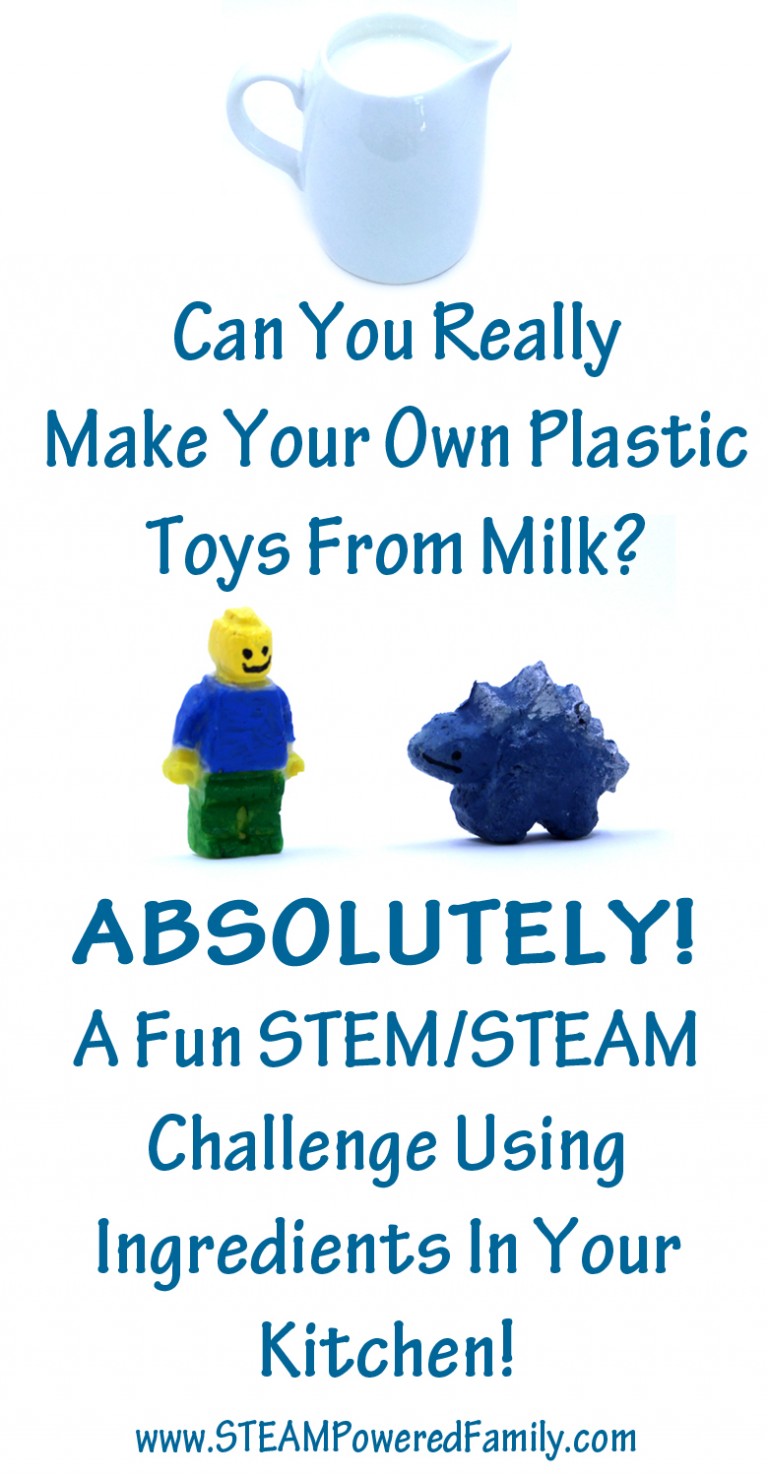 Make Plastic From Milk - A Bioplastics STEM Project For Kids