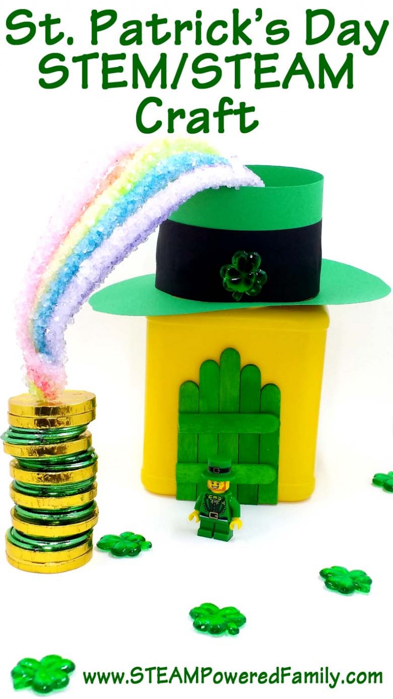 Grow a Crystal Rainbow - St. Patrick's Day STEM and Crystal Rainbow Project