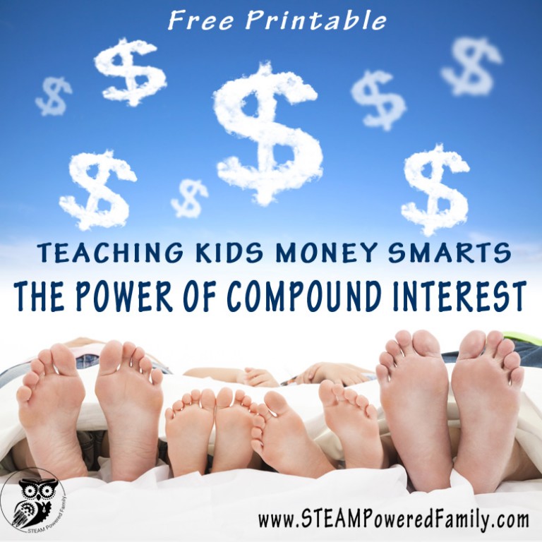 Teach Kids About Money - The Power Of Compound Interest