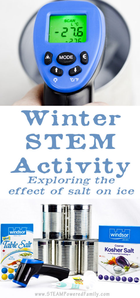 Winter STEM Activity - Salt and Ice Science Experiment