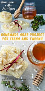 Easy Homemade Soap Recipe For Teens and Tweens