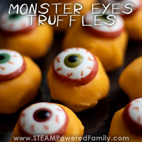 Monster Eyes Truffle Recipe - Great for Halloween Party Treats