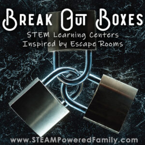 Learning Center Break Out Boxes -Escape Room Inspired Learning