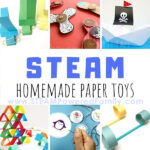 How To Make Paper Toys - Budget Friendly STEAM Projects