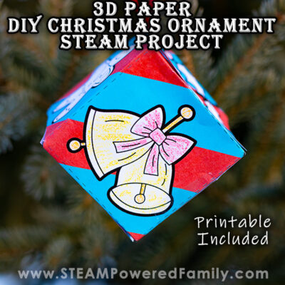 STEAM and Science Inspired DIY Christmas Ornament Projects