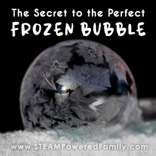 The Secret To Creating The Perfect Frozen Bubble