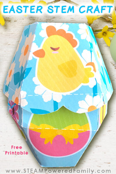 Easter STEM Craft Activity - Engineering Craft Boxes For Easter Treats