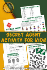 Secret Agent Investigation For Kids - Secret Agent Training Activity