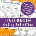 Halloween Coding Activity - Printable Halloween STEAM Activity