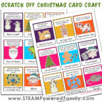 DIY Scratch Off Christmas Cards
