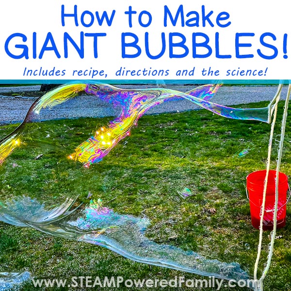 The Best Homemade Giant Bubbles How To Make Bubble Solution
