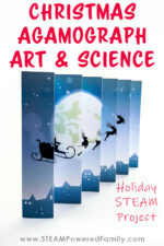 Christmas Agamograph STEAM Project