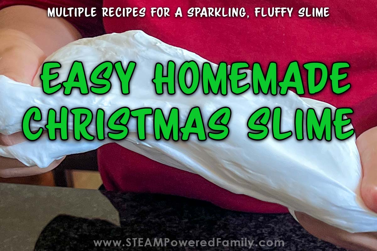 Homemade Christmas Slime