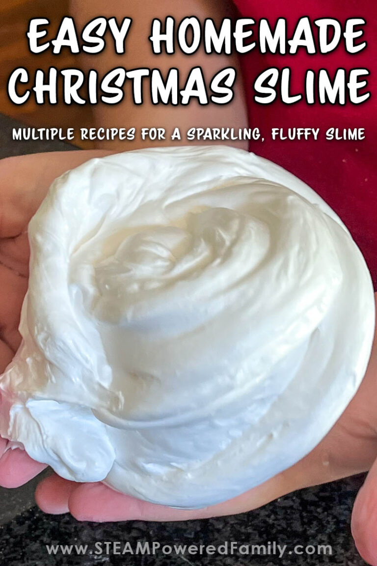 Homemade Christmas Slime