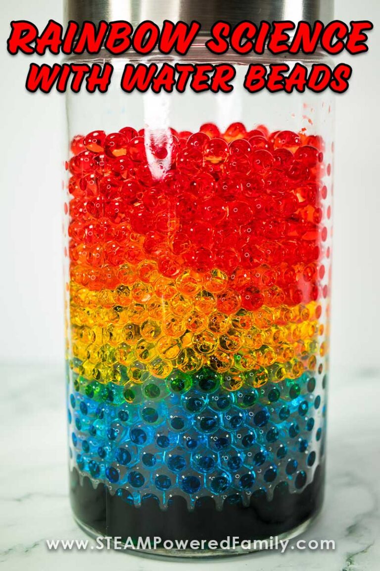 Rainbow Science with Water Beads