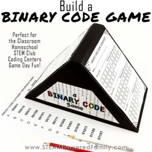 Binary Code Game Stem Project