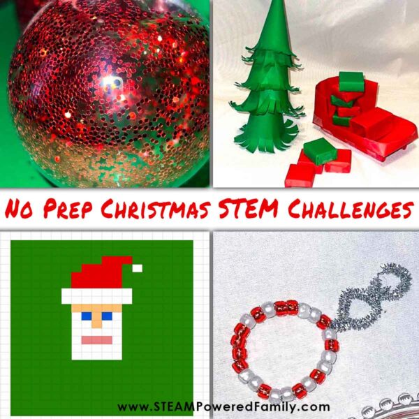 No Prep Christmas STEM Projects