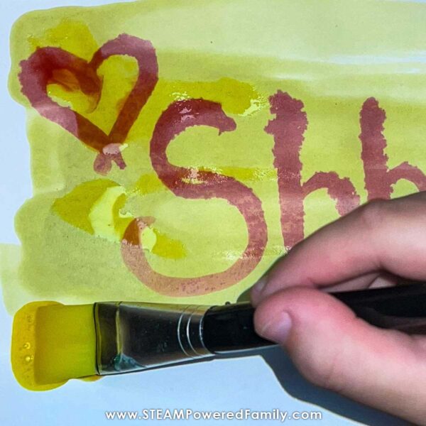 Invisible Ink Project - No Fire Required!