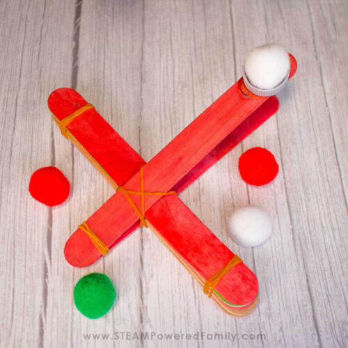 Snowball Catapult - Winter STEM Activity