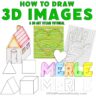 How to Draw 3D Images - STEAM Art Tutorial