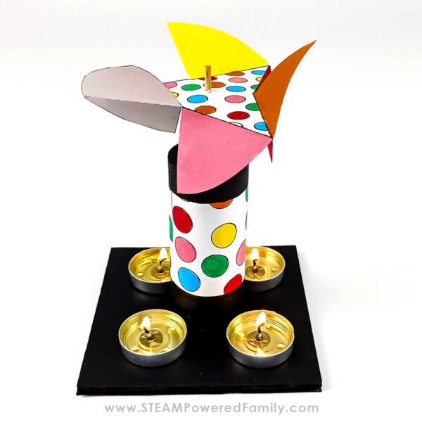 Candle Carousel Experiment - Exploring Physics