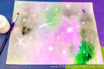 Fizzy Galaxy Art and Chemistry Experiment