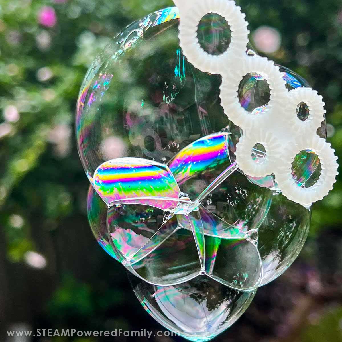 Bubbles Lab - Discover the best bubble juice recipe with science