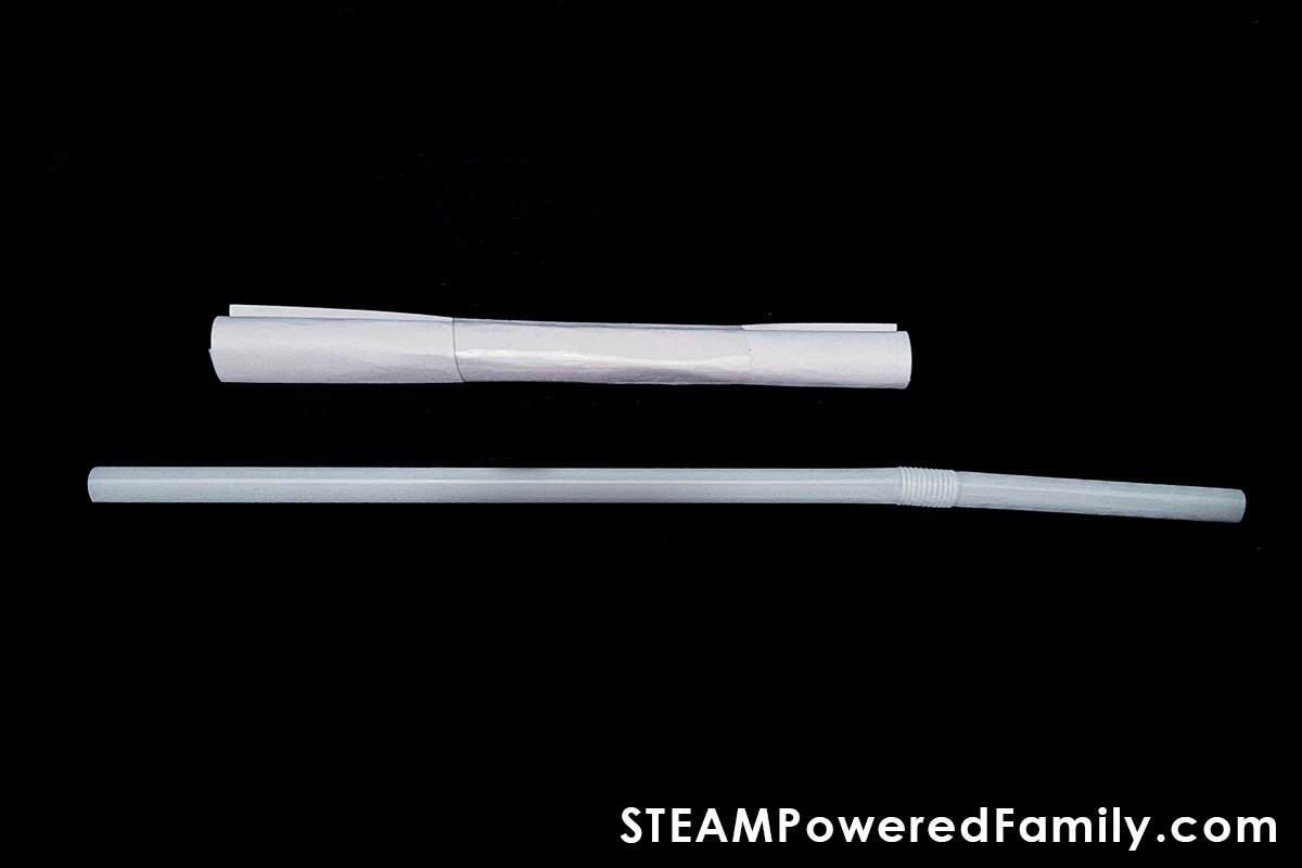 Reindeer Straw Rockets - Fun Christmas STEM for Kids