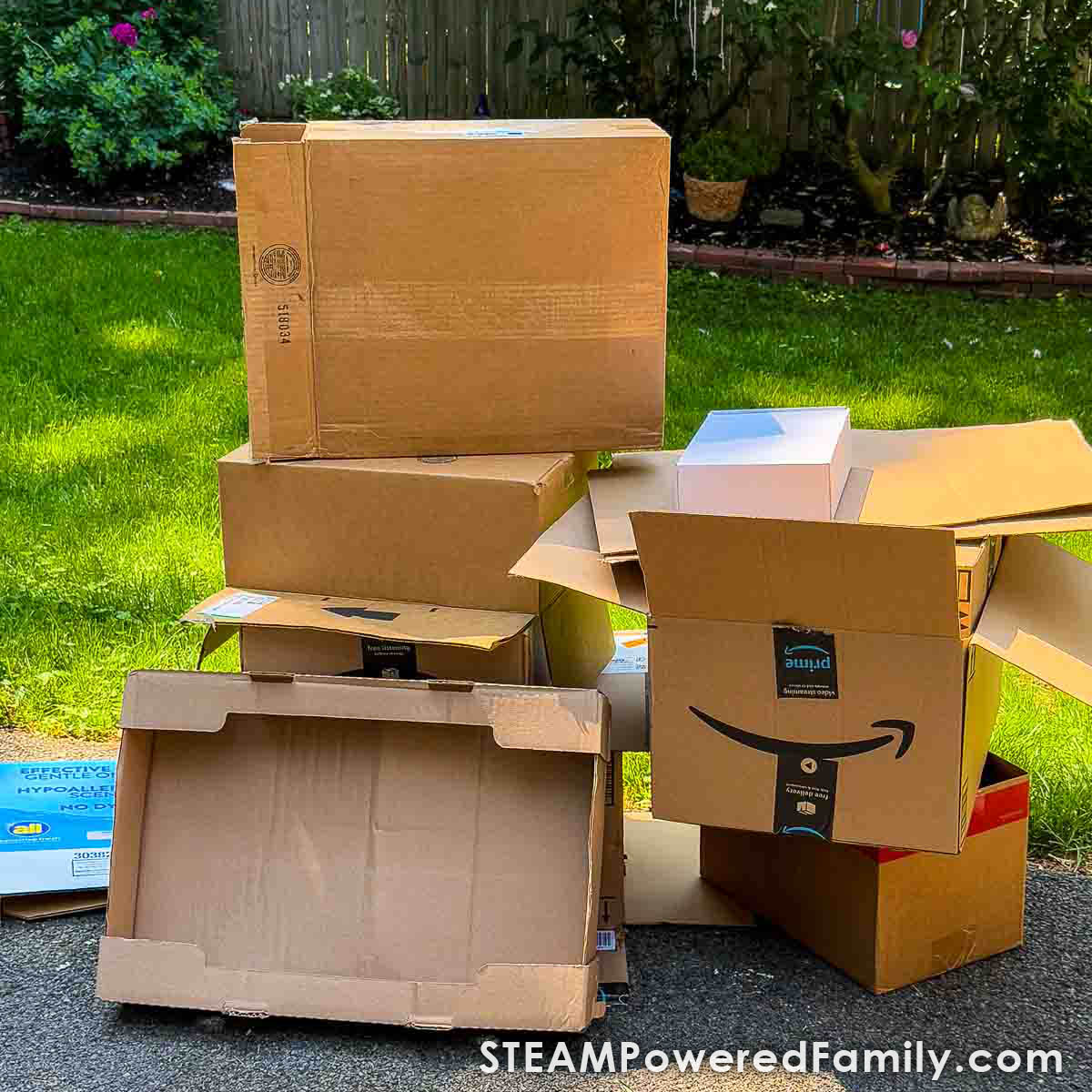 Classroom Cardboard STEAM Art Projects