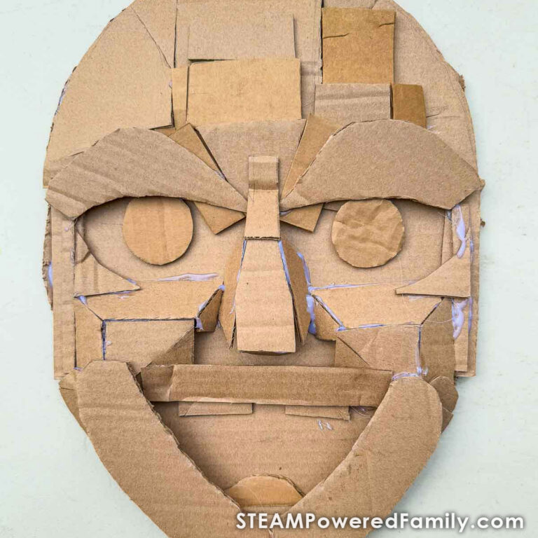 Classroom Cardboard STEAM Art Projects