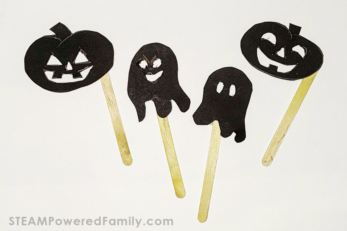 Halloween Shadow Puppet Theater – Spooky STEAM Project